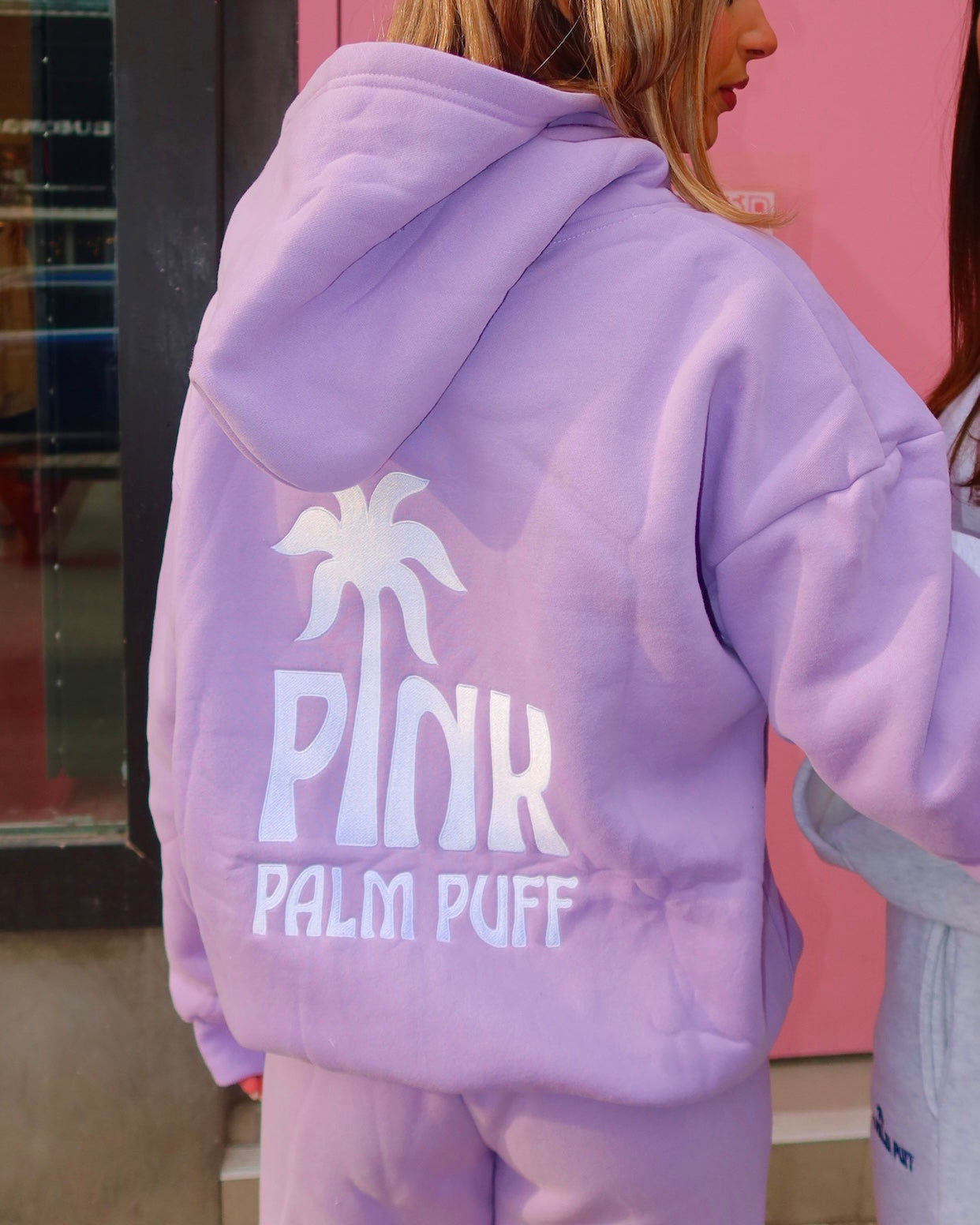 Classic Puff Hoodie in Raspberry – Pink Palm Puff