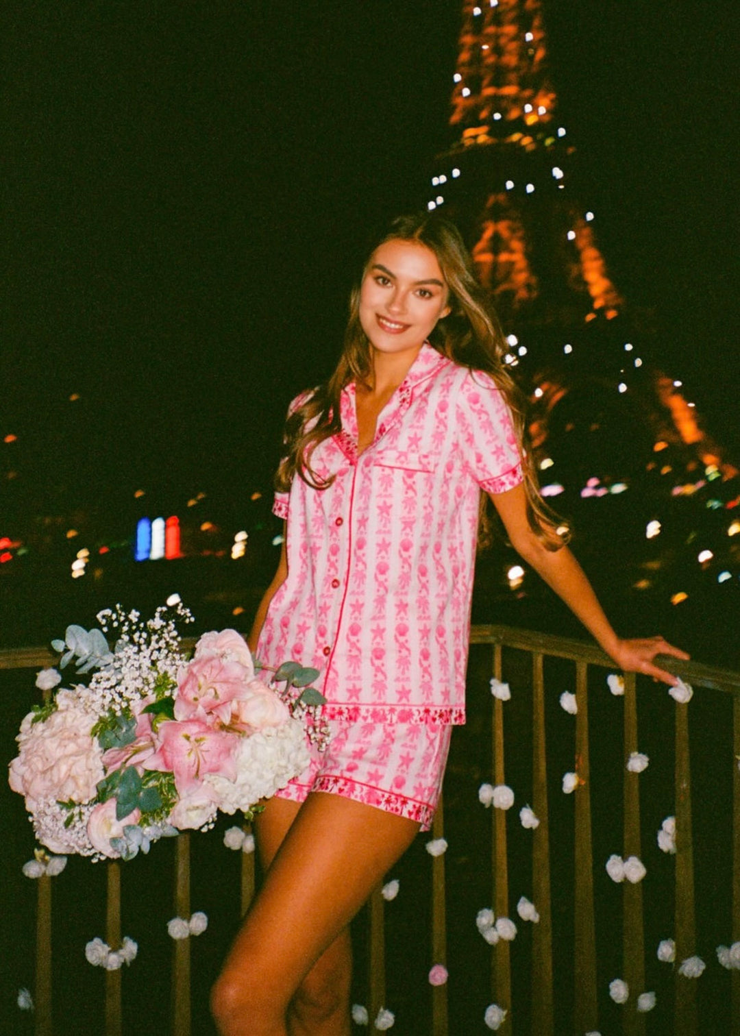 Pink Palm Pajamas in Blush Bay – Pink Palm Puff