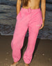 Classic Sweatpants in Raspberry | Pink Palm Puff Official Site